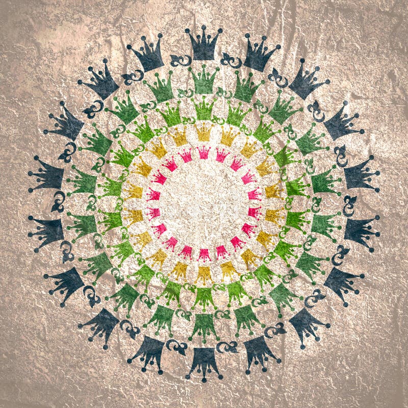 Princess Crown Radial Background Stock Illustrations – 31 Princess ...