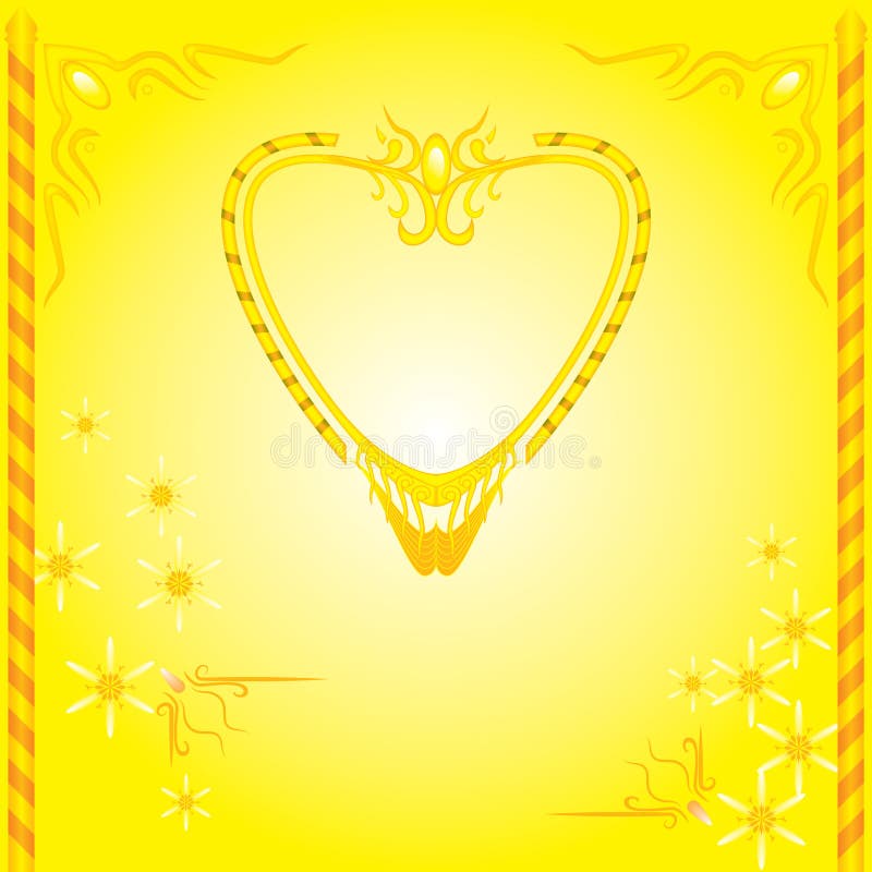 Decorative Design Vector Frame Marriage Cards Stock Vector ...