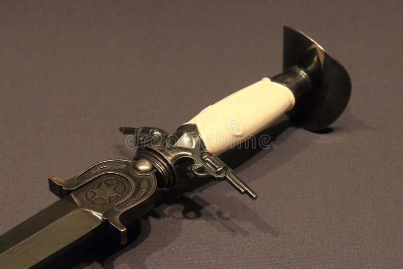 Sheriff Decorative Dagger. Close-up View. St. Petersburg, 1998 ...