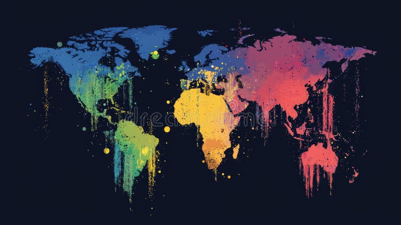 Decorative Earth Globe Set. World Map in Globe Shape. Vast Collection ...