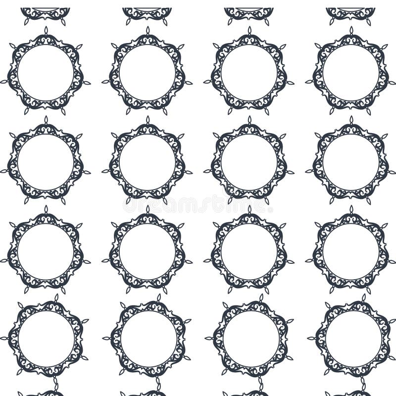 Decorative Elegant Classic Heraldry Seamless Pattern Design Stock ...