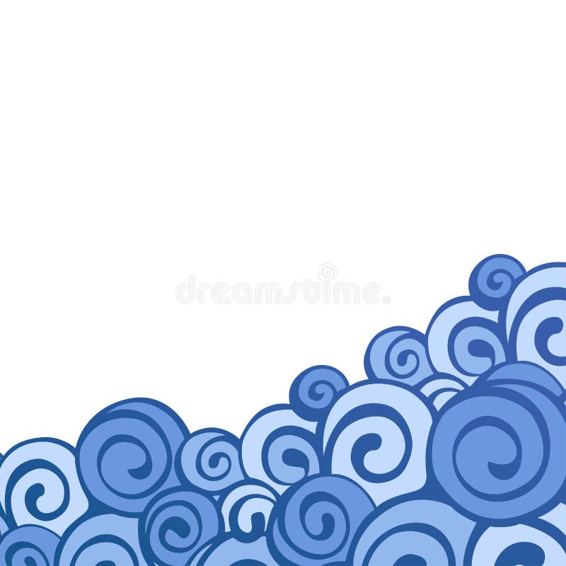 Decorative Element Border. Abstract Invitation Card Stock Vector ...