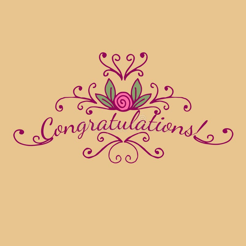 Congratulations Engagement Card Stock Illustrations – 11,692 ...