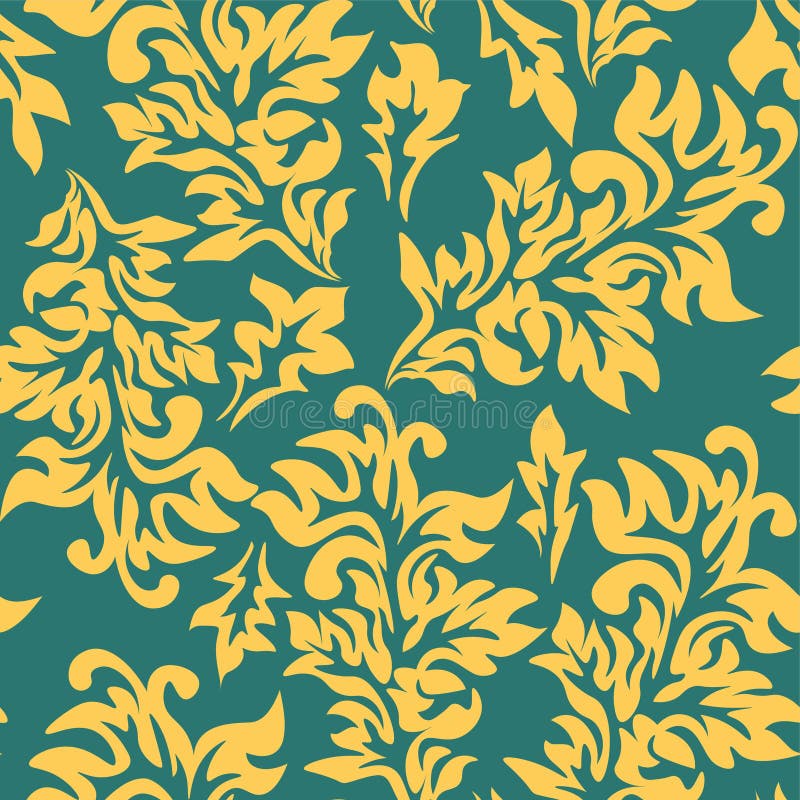 Decorative Element Traditional Damask Pattern. Vector Eps 10. Stock ...