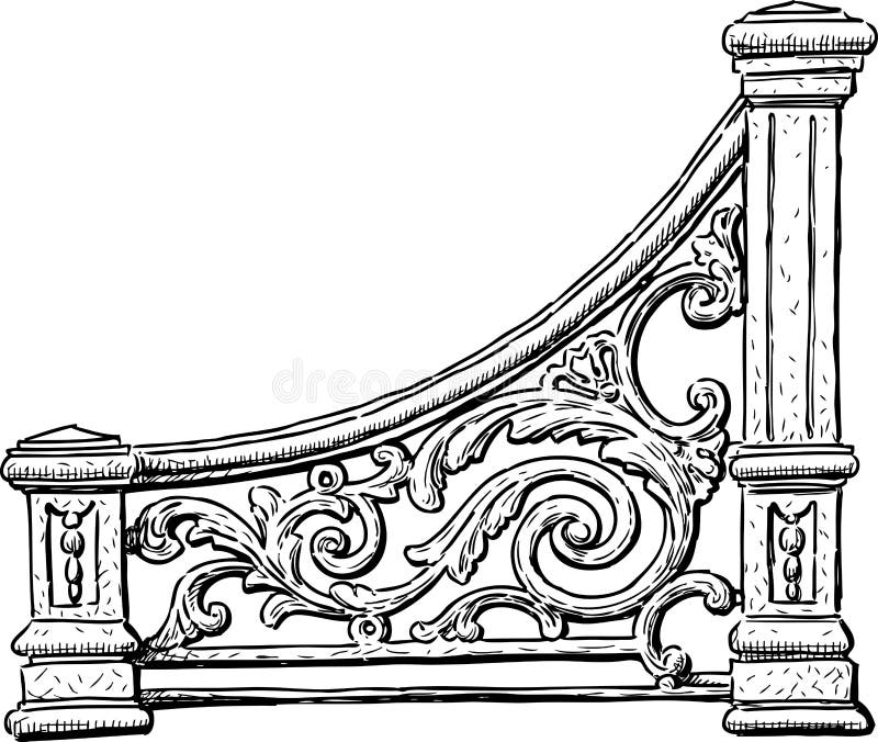 Decorative element stock vector. Illustration of detail - 33283311