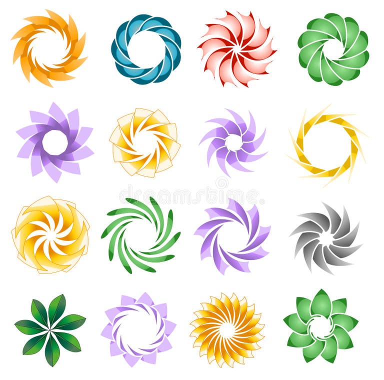 Elements Rotation Pattern Stock Illustrations – 6,462 Elements Rotation ...