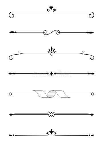 Borders Dividers Decorative Gothic Stock Illustrations – 46 Borders ...