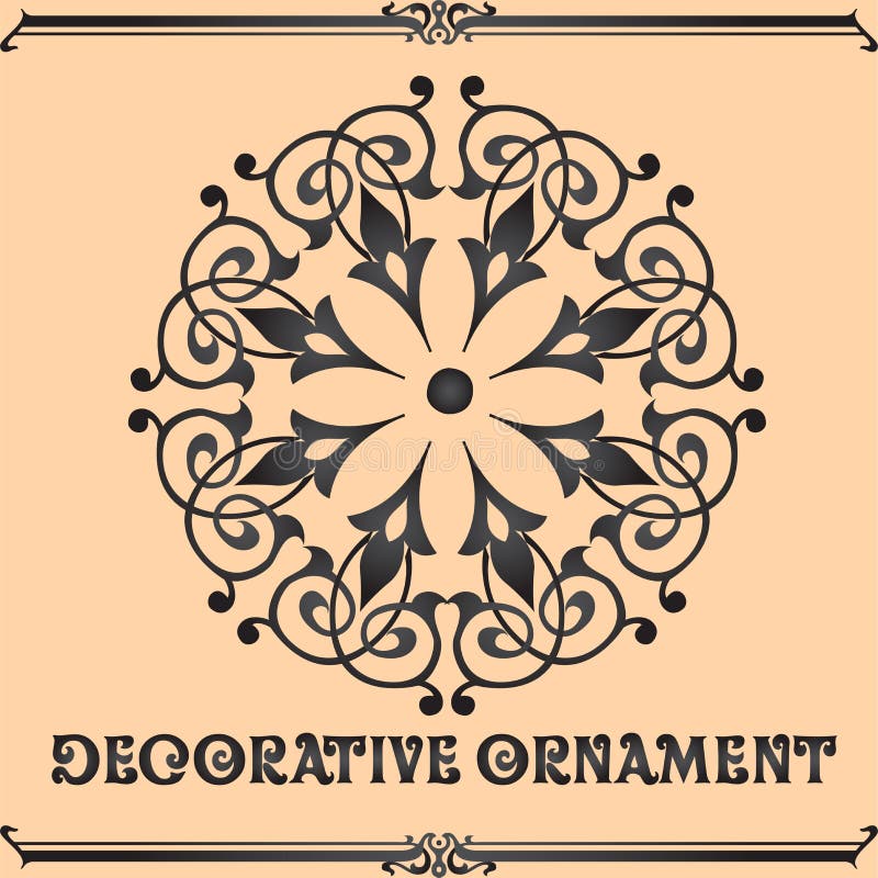 Decorative Elements for Designs Stock Illustration - Illustration of ...