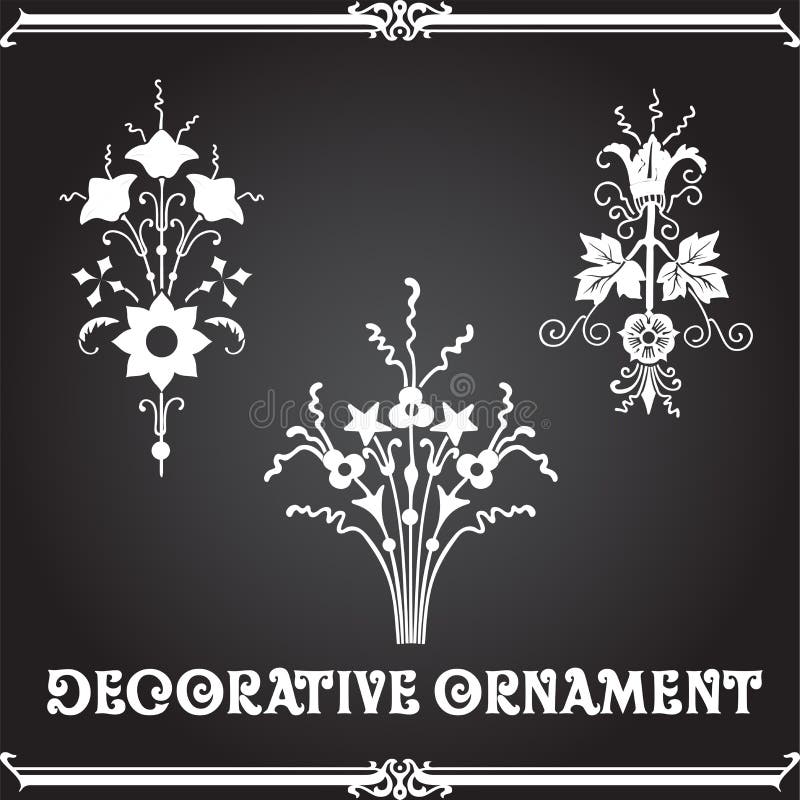 Decorative Elements for Designs Stock Illustration - Illustration of ...
