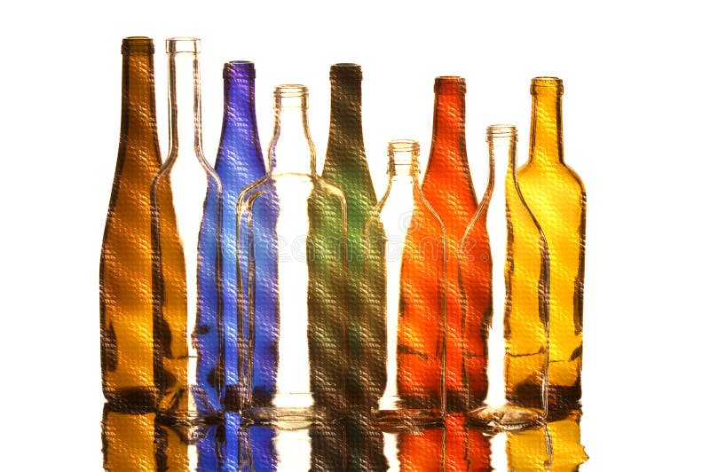 Texture of the bottle stock image. Image of beer, glass - 122673693