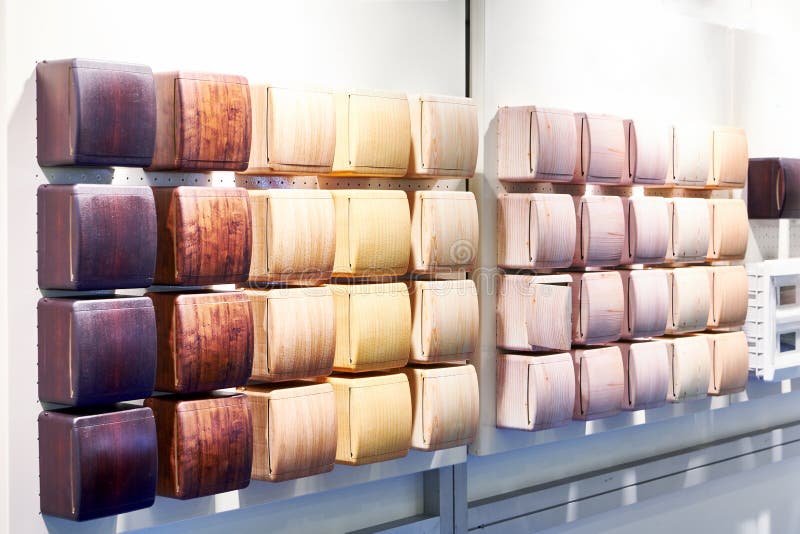 Decorative Enclosures of Electrical Panels at Store Stock Image - Image ...