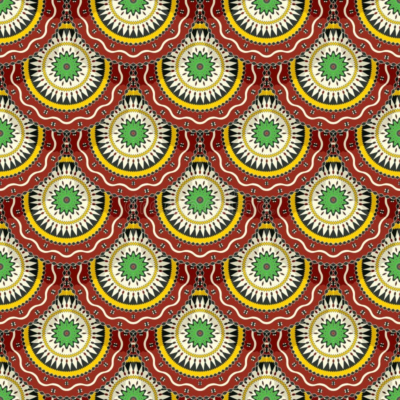 Ethno pattern stock illustration. Illustration of abstract - 101765788