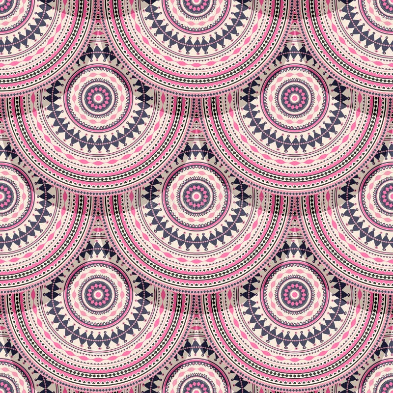 Ethno pattern stock vector. Illustration of repeating - 101765834