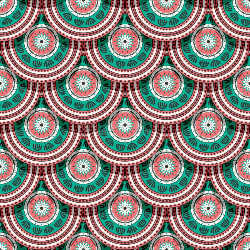 Ethno pattern stock vector. Illustration of ornate, ethnic - 101766063