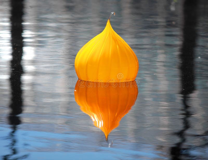 Decorative Float in the Water Stock Photo - Image of visibility, float ...