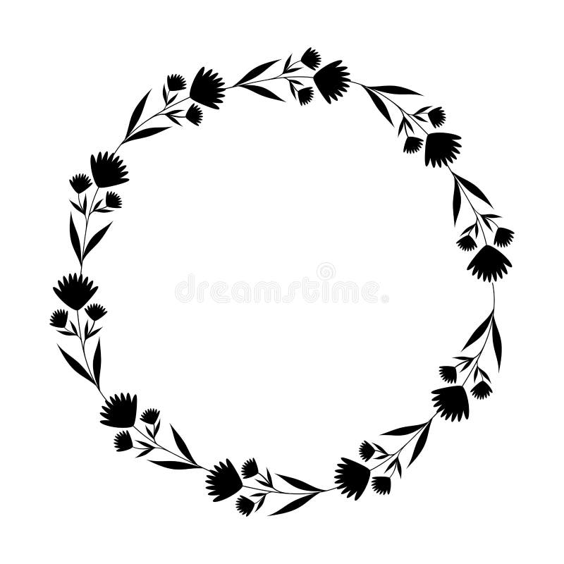 Decorative Floral Crown Icon Stock Vector - Illustration of floral ...