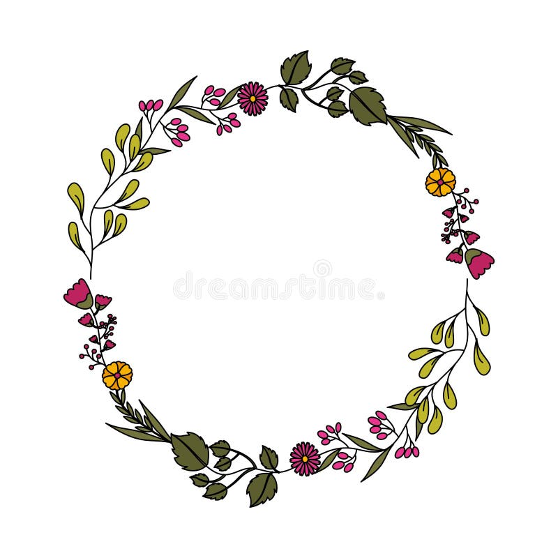 Decorative Floral Crown Icon Stock Vector - Illustration of flourish ...