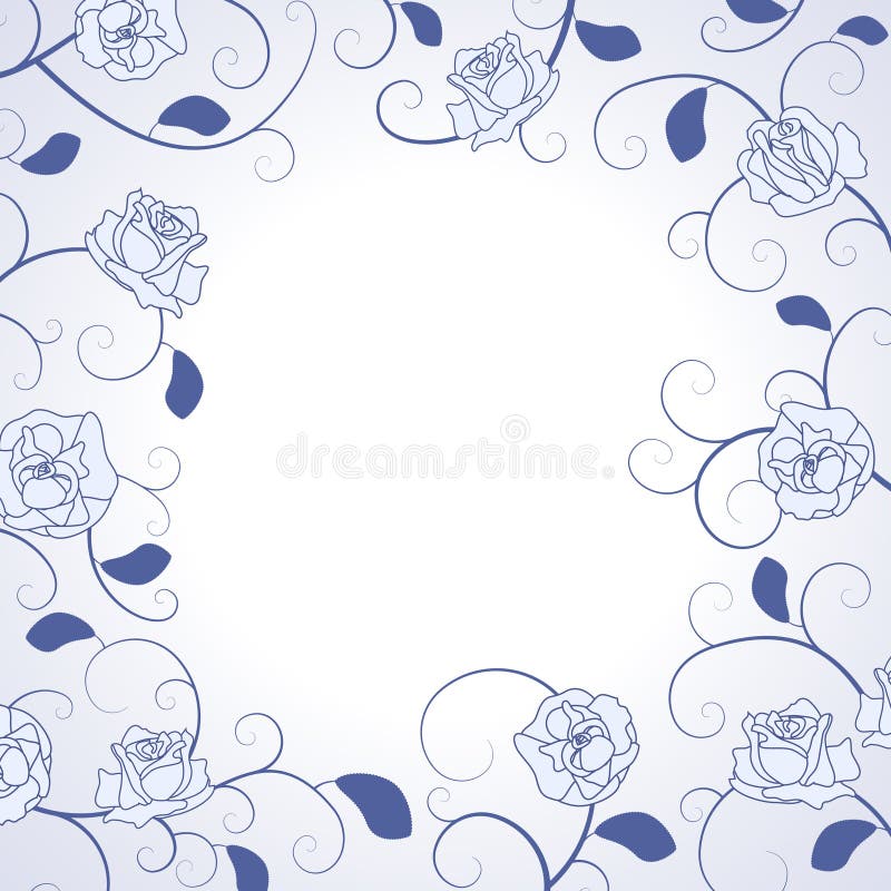 Decorative Frame Set with Old Filigree Swirls for Menu Book. Vector ...