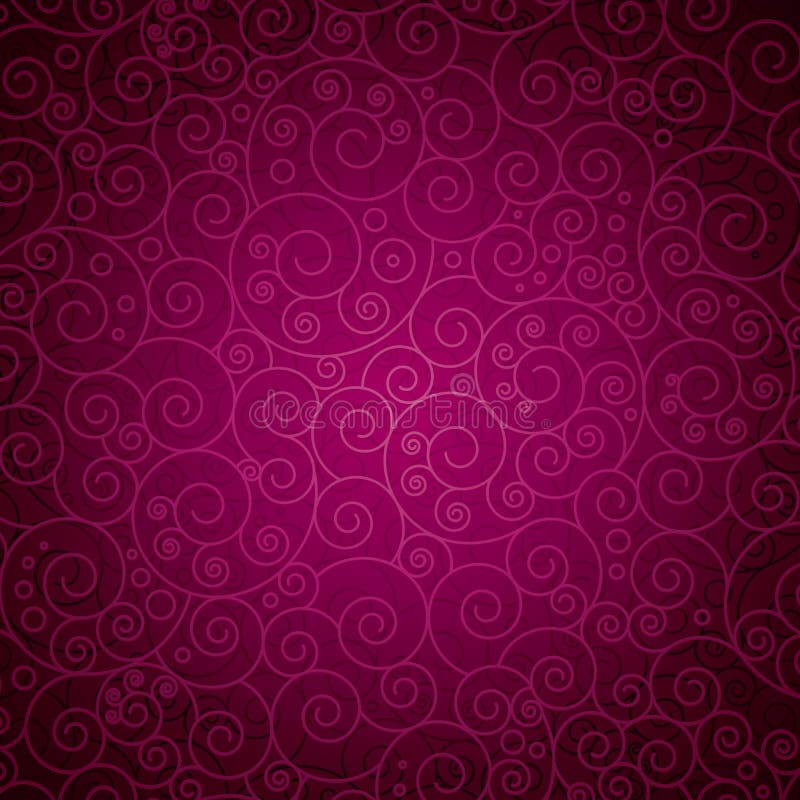 Decorative Floral Violet Backdrop Stock Vector - Illustration of ...