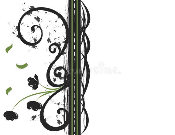 Green Flourish Vine Stock Illustrations – 1,231 Green Flourish Vine ...