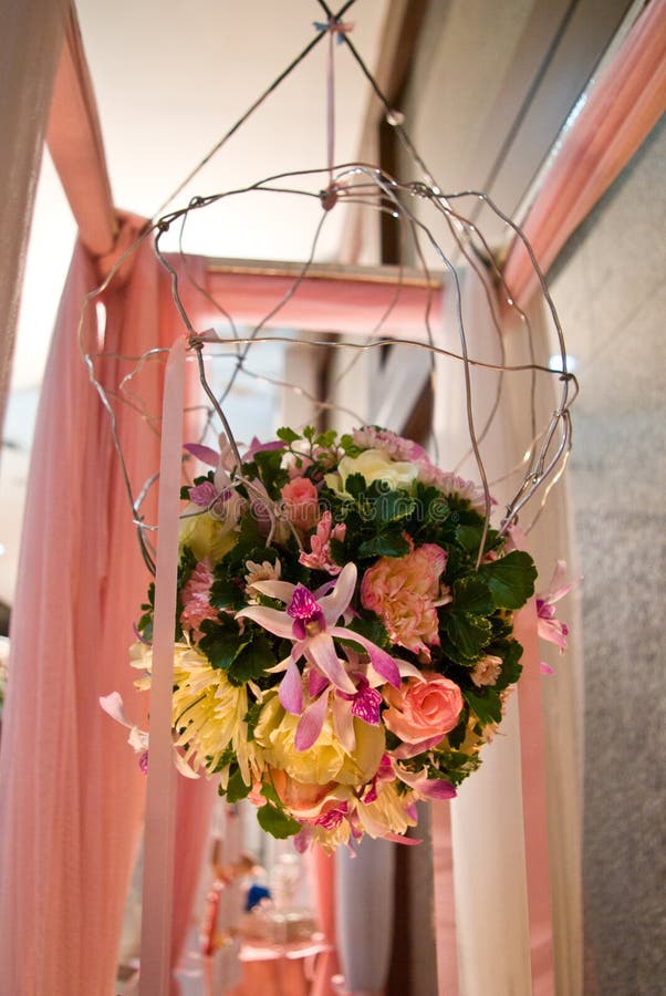 Decorative flower stock photo. Image of interior, green - 16574556