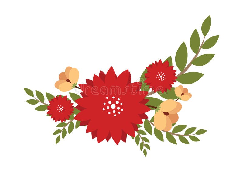 Decorative Flower. Vector Illustration Decorative Design Stock Vector ...