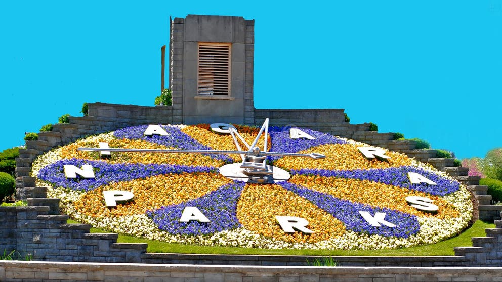Niagara Flower Clock Stock Photos - Free & Royalty-Free Stock Photos ...