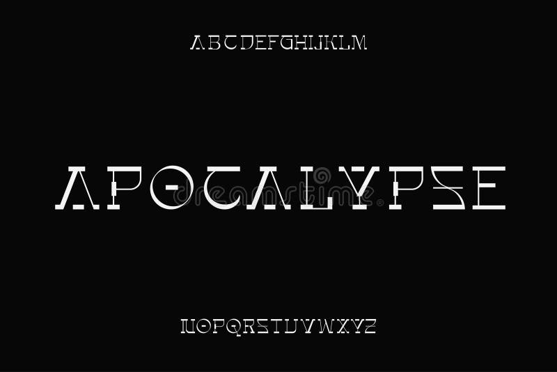 Decorative Font Vector Design Stock Vector - Illustration of ...