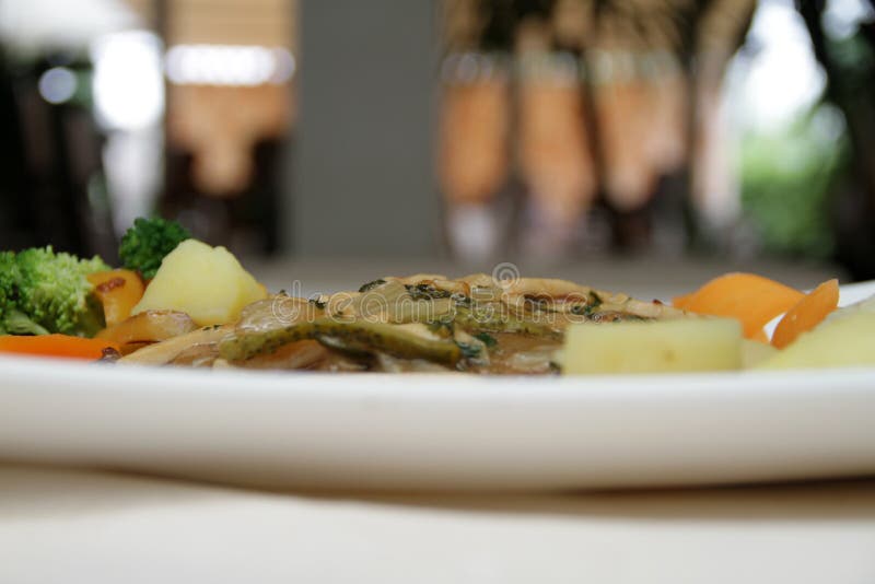 Decorative food restaurant stock photo. Image of caloric - 170996950