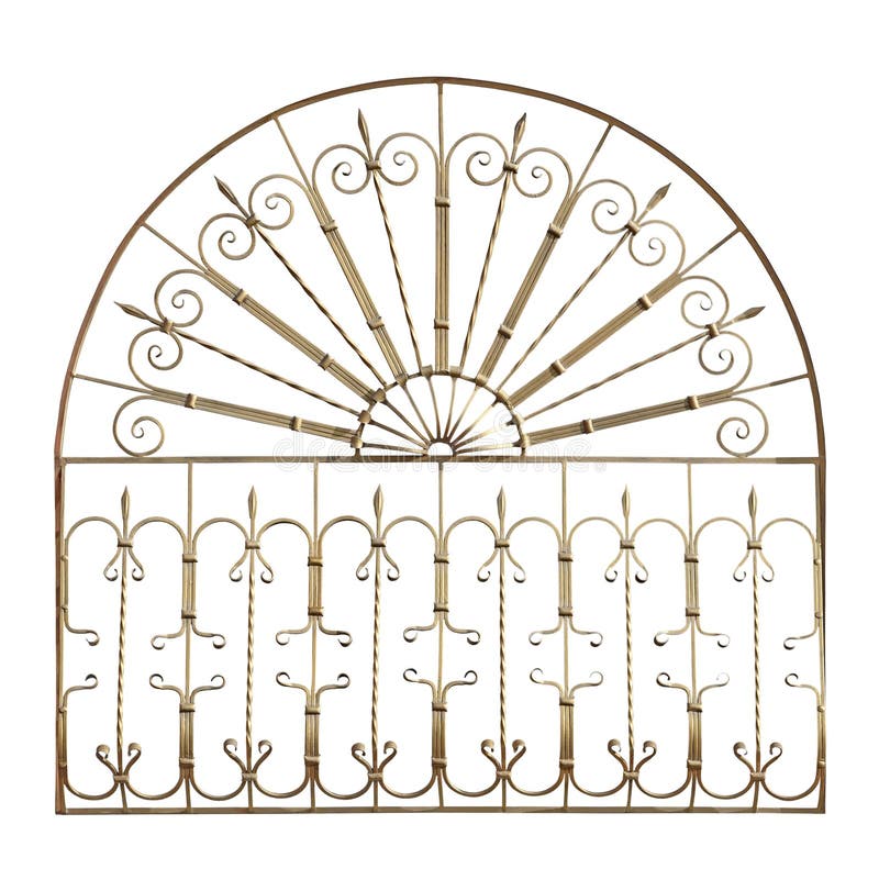 Decorative Grid for Windows. Stock Image - Image of garden, grid: 50334657