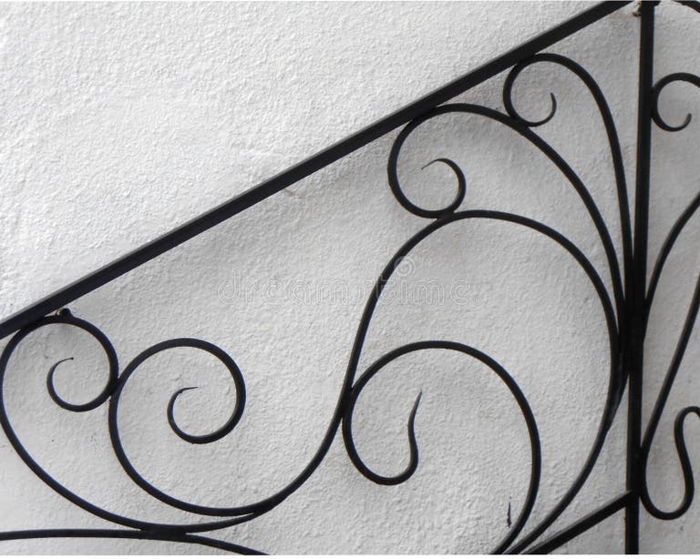 Decorative forging stock image. Image of form, item, plant - 37674713