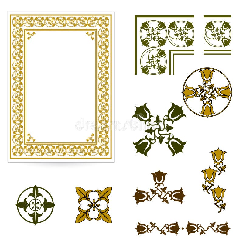 Decorative Form of the Certificate or Diplomas Stock Vector ...