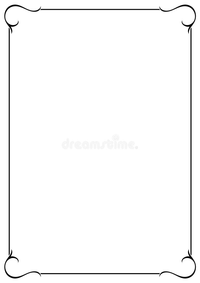 Simple Decorative Frame Clip Art Stock Illustrations – 3,845 Simple ...