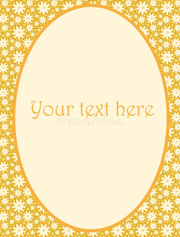 Decorative frame stock vector. Illustration of summer - 27721674