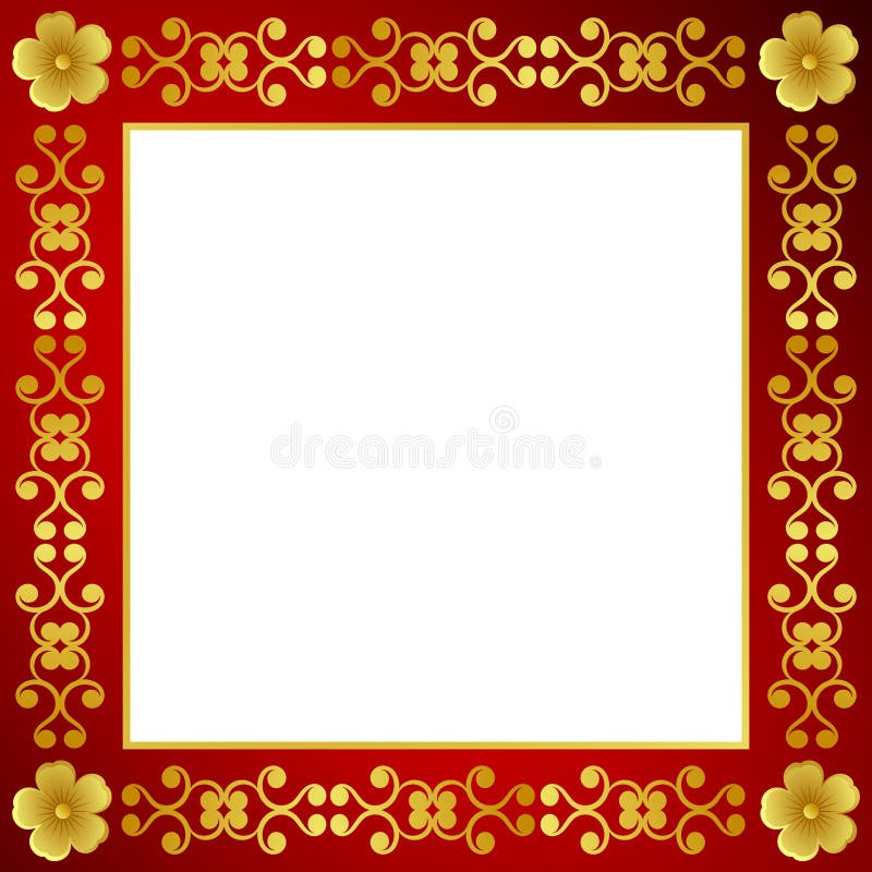 Decorative frame stock illustration. Illustration of beauty - 7932682