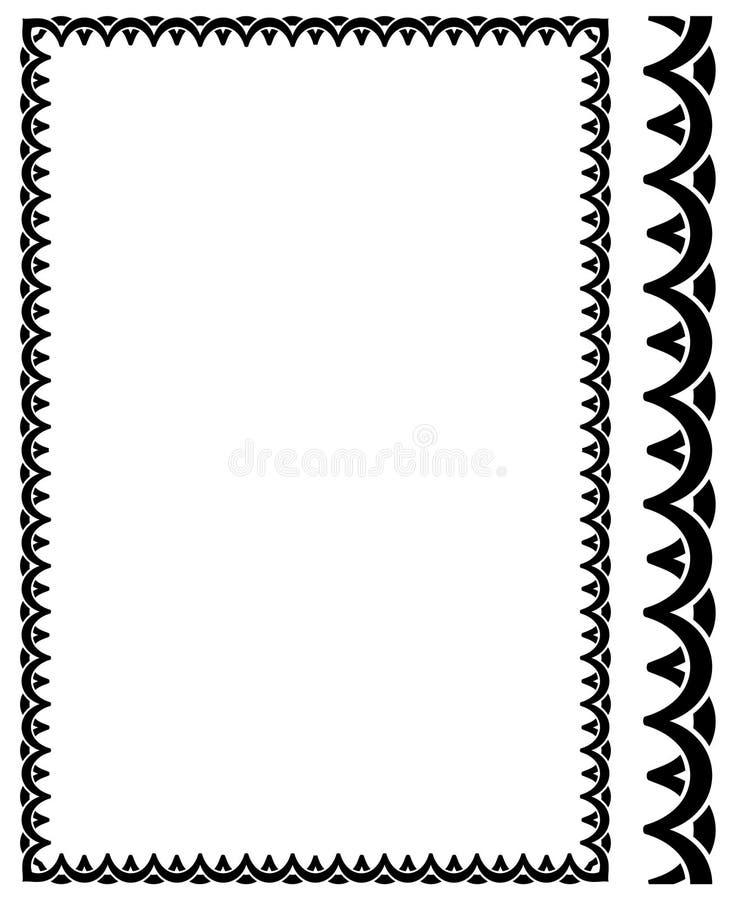 Decorative frame JPG + EPS stock vector. Illustration of frame - 2333331