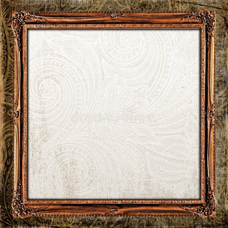 Decorative frame stock image. Image of antique, background - 41202691