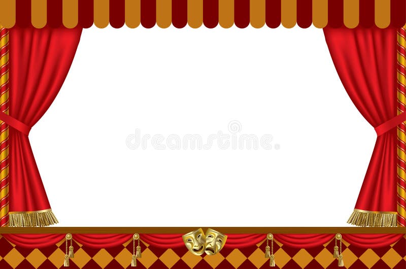 Theatrical Border Stock Illustrations – 444 Theatrical Border Stock ...
