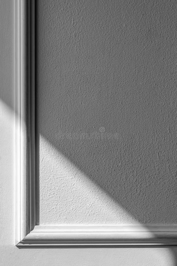 Decorative Frame on a Textured Wall with Shadow Stock Photo - Image of ...