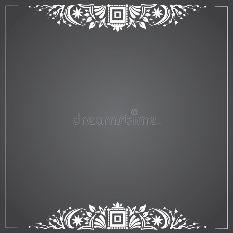 Decorative Frame. Vector Illustration Decorative Design Stock Vector ...