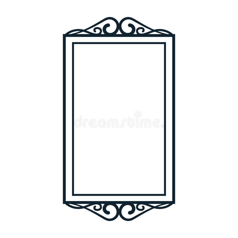 Decorative Frame. Vector Illustration Decorative Design Stock Vector ...