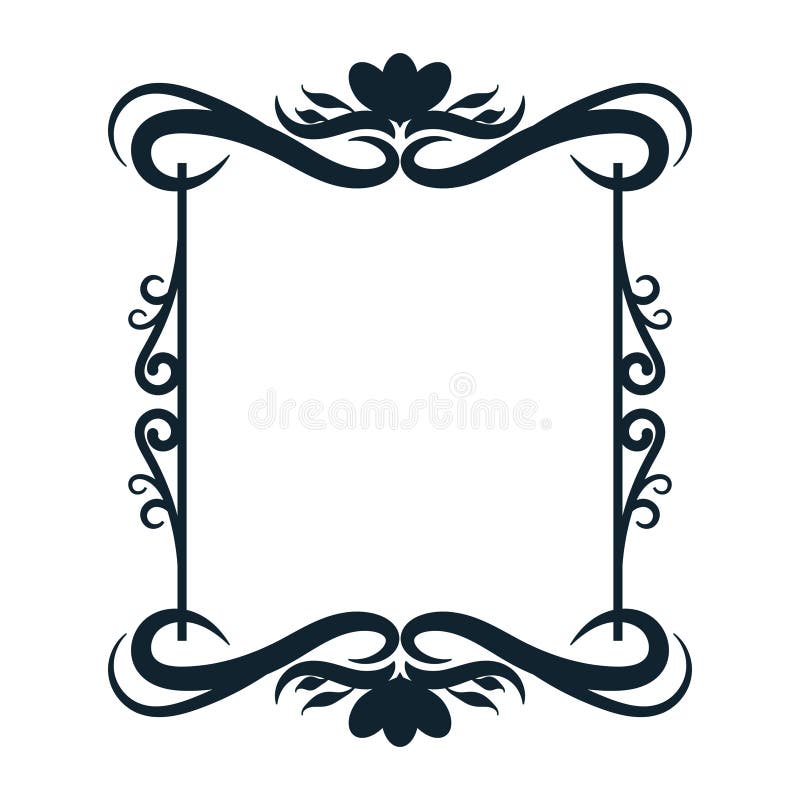 Decorative Frame. Vector Illustration Decorative Design Stock Vector ...