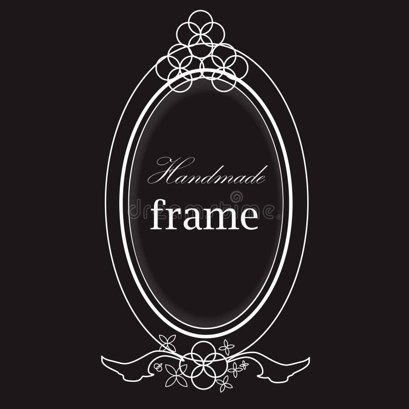 Decorative Frame. Vector Illustration Decorative Design Stock Vector ...