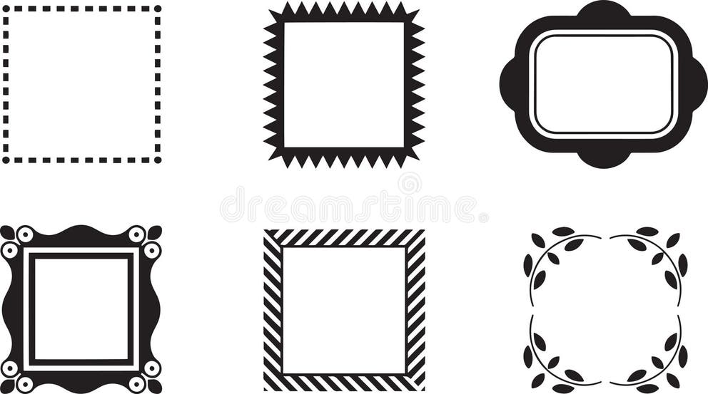 Ornament Borders Silhouette Stock Illustrations – 5,893 Ornament ...