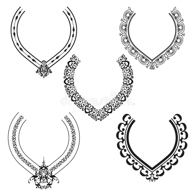 Decorative Frames Design. Ornamental Borders Collection. Elegant ...