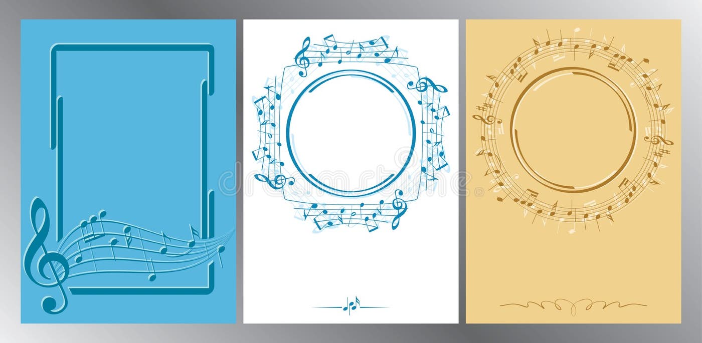 Decorative Notes Stock Illustrations – 18,498 Decorative Notes Stock ...