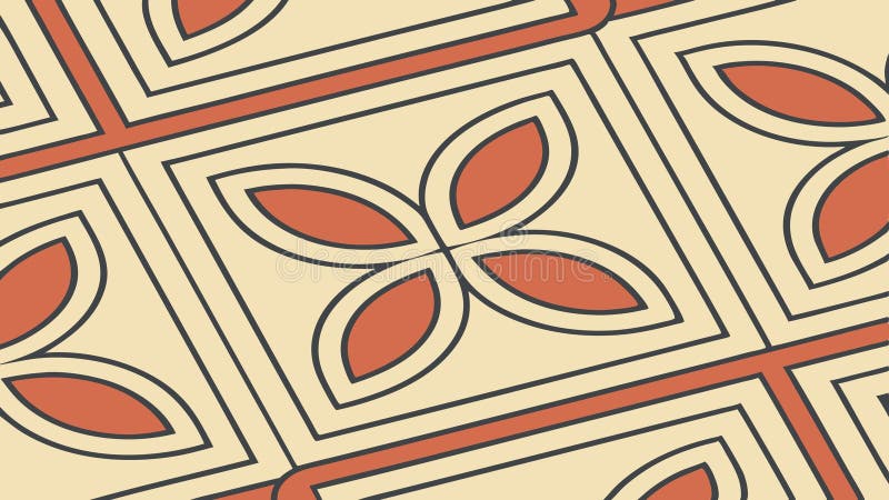 Decorative Geometric Tile Pattern: Traditional Modern Vector, Vector ...