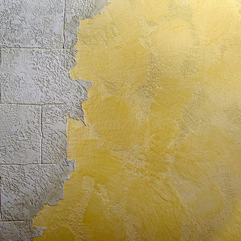 Decorative Glosse Plaster Mix with Smooth Surface Stonework Stock Image ...