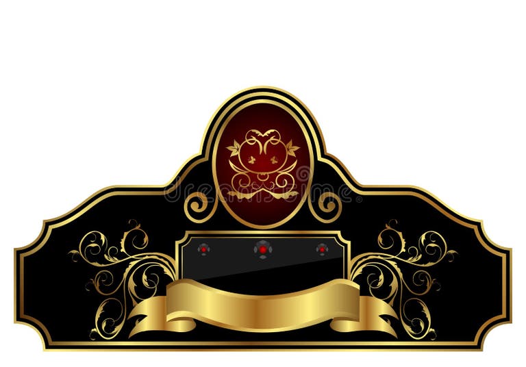 Ornamental Decorative Label Frame Stock Illustrations – 70,516 ...