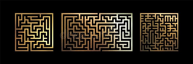 Metallic Maze Stock Illustrations – 465 Metallic Maze Stock ...